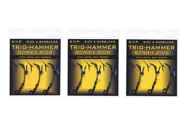 ESP Trig Hammer Ronnie Rigs - Barbless - Johnson Ross Tackle